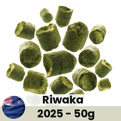 Kjøp Riwaka 2025, 50g hos litebrygg.no - Litebrygg.no